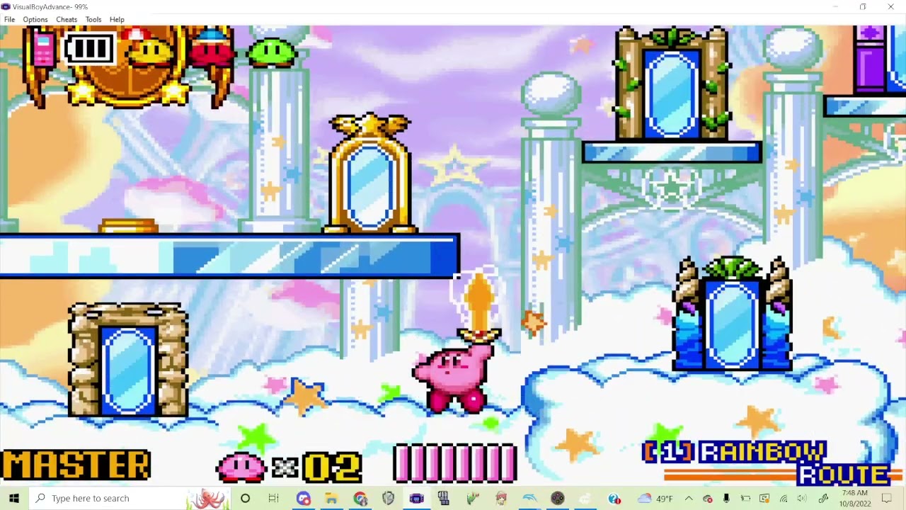 Master Sword Showcase- Kirby and the Amazing Mirror - YouTube