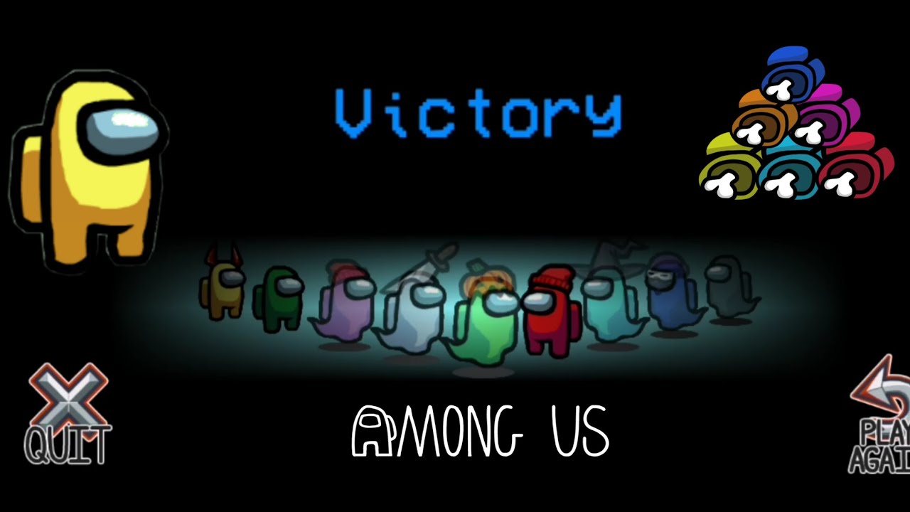 My 1st Victory in Among US - among us gameplay no commentary - YouTube