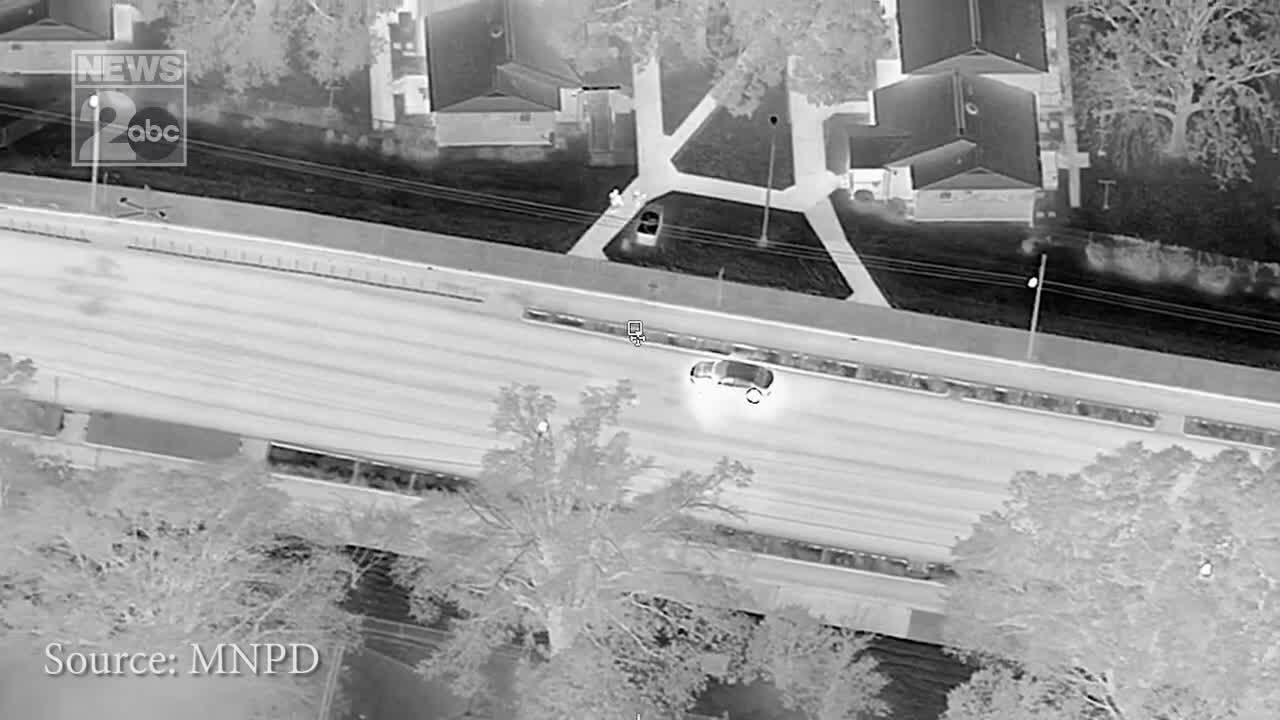 VIDEO: Nashville police release helicopter footage from John Drake Jr ...