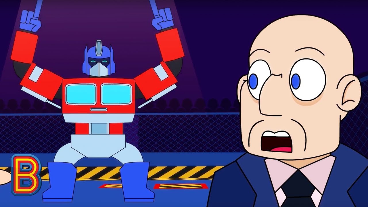 Optimus Prime vs Robot Wars | BeanoToons - YouTube