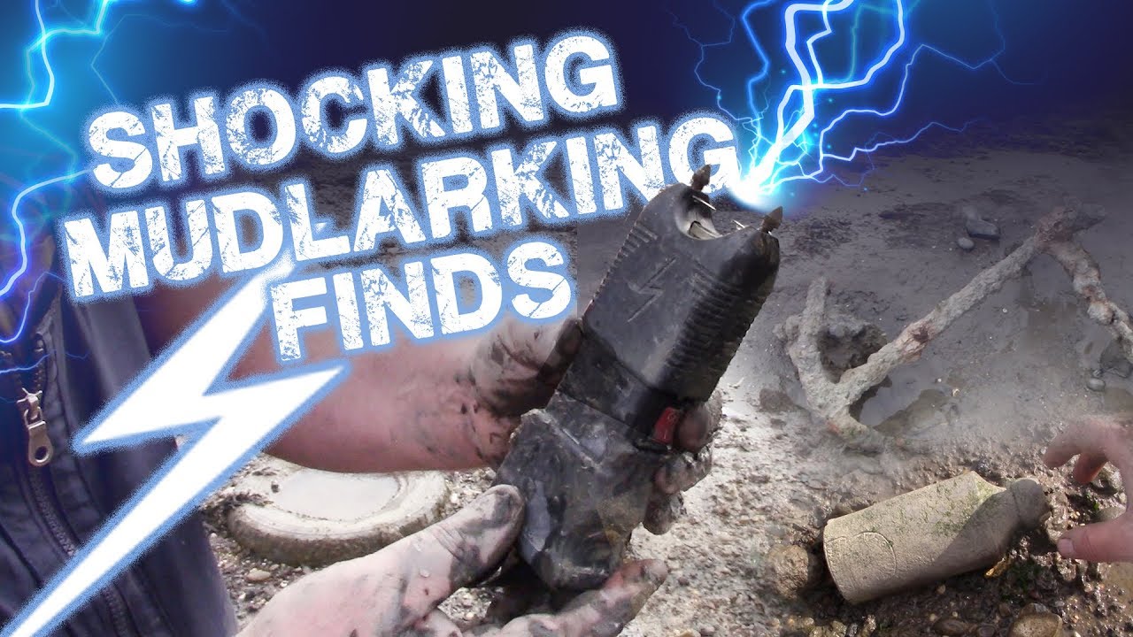 SHOCKING Mudlarking FInds! Tazer found amongst historical relics on the ...