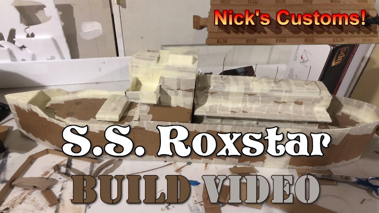 Building S.S. Roxstar - Nick's Customs! - YouTube