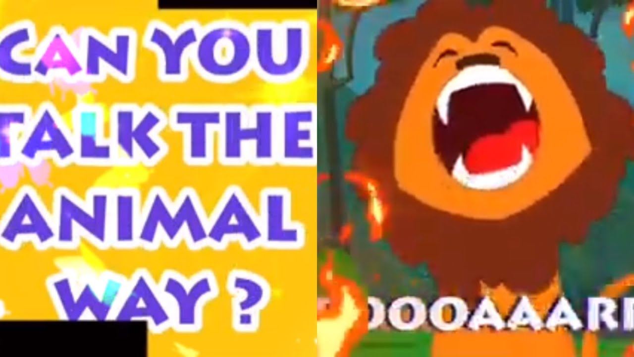 Can you talk the animals way? - YouTube