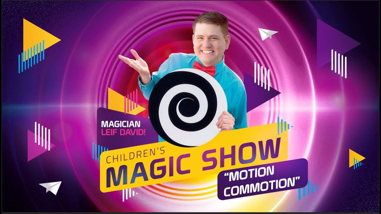 "Motion Commotion" Magic Show - Magician Leif David - YouTube