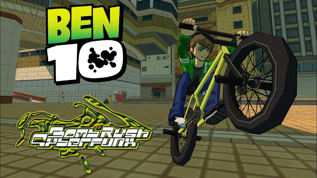 Ben 10 goes All City in Bomb Rush Cyberfunk - YouTube