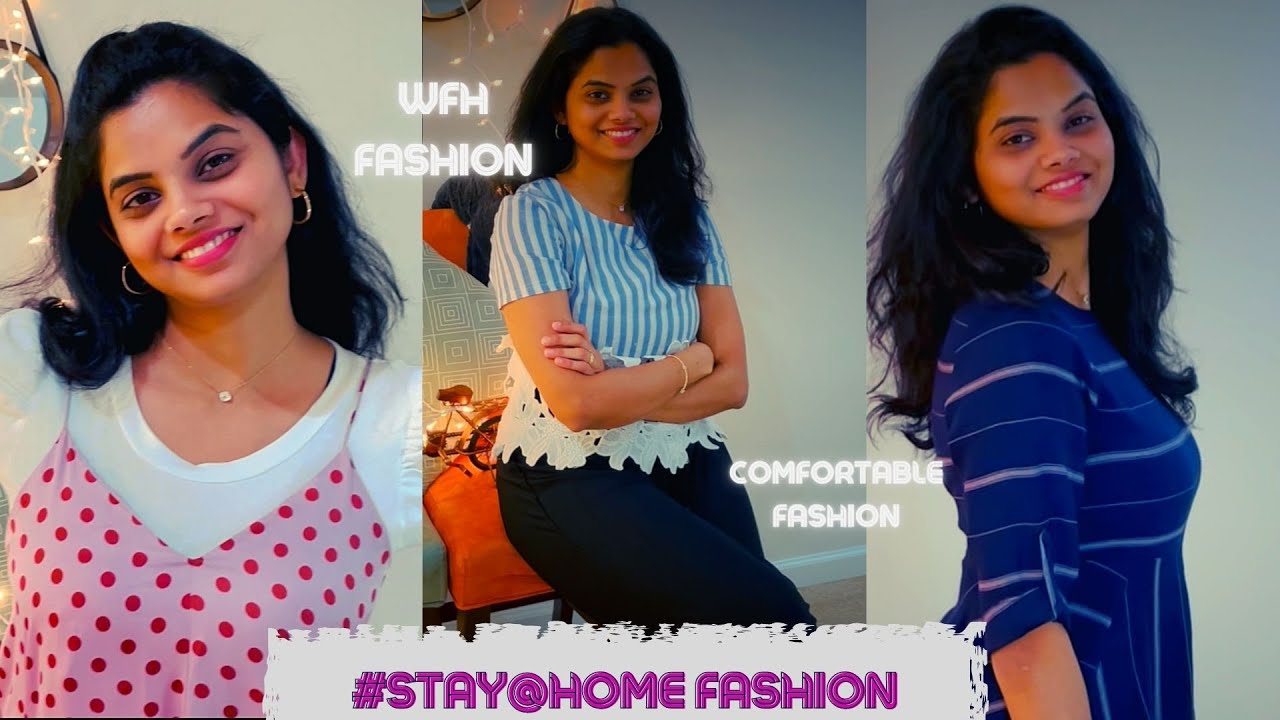 Realistic Fashion | Work From Home Outfit Ideas | LoungeWear ...
