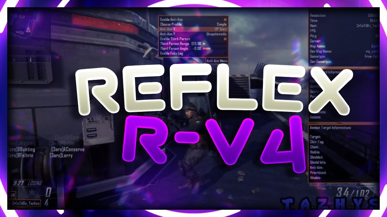 [PS3/SPRX] REFLEX ENGINE V4 (REMAKE) (AIMBOT, ANTI-AIM, ANTI-EXPLOITS & MORE) - YouTube