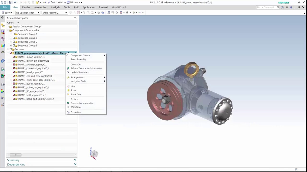 NX Data Management with Teamcenter Active Workspace - YouTube