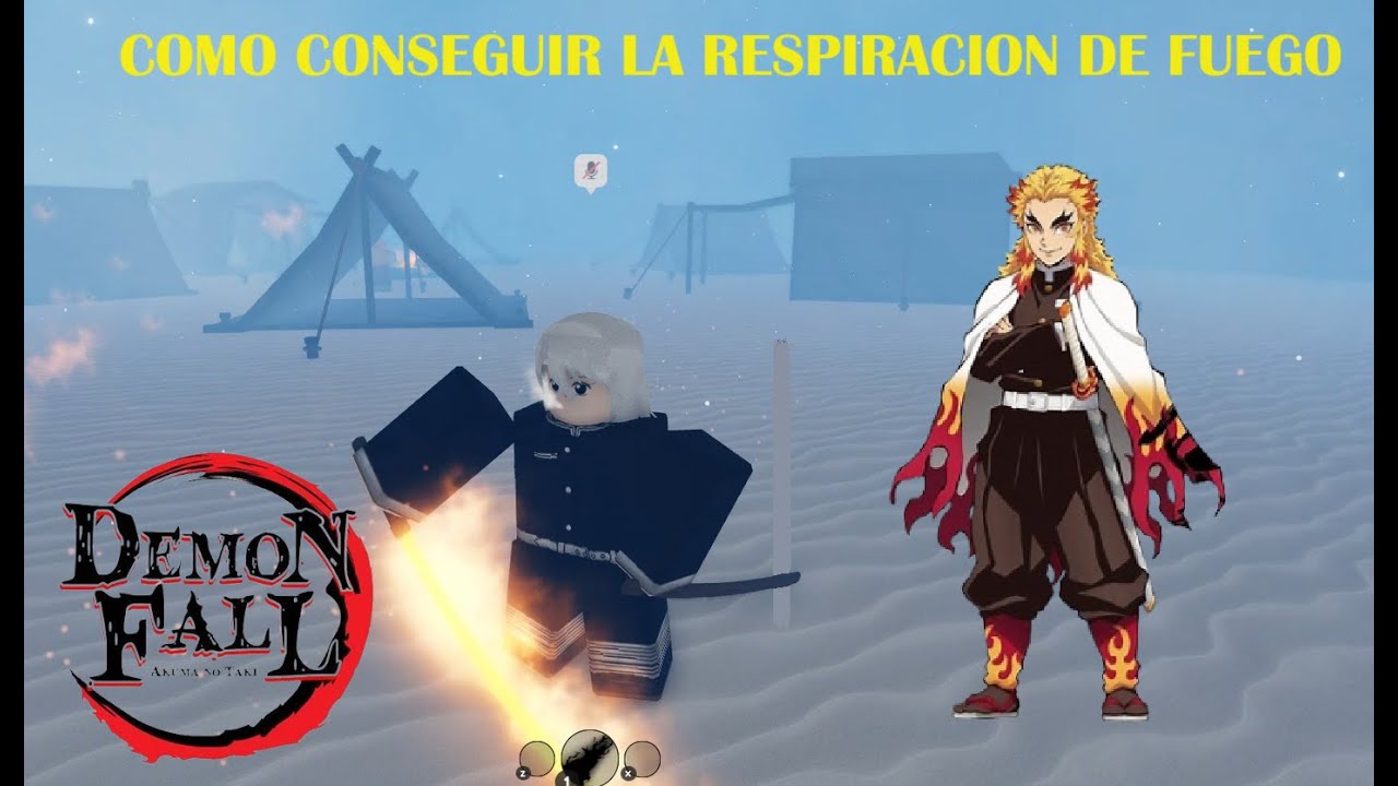 ¡COMO CONSEGUIR LA RESPIRACION DE RENGOKU EN DEMON FALL! - YouTube