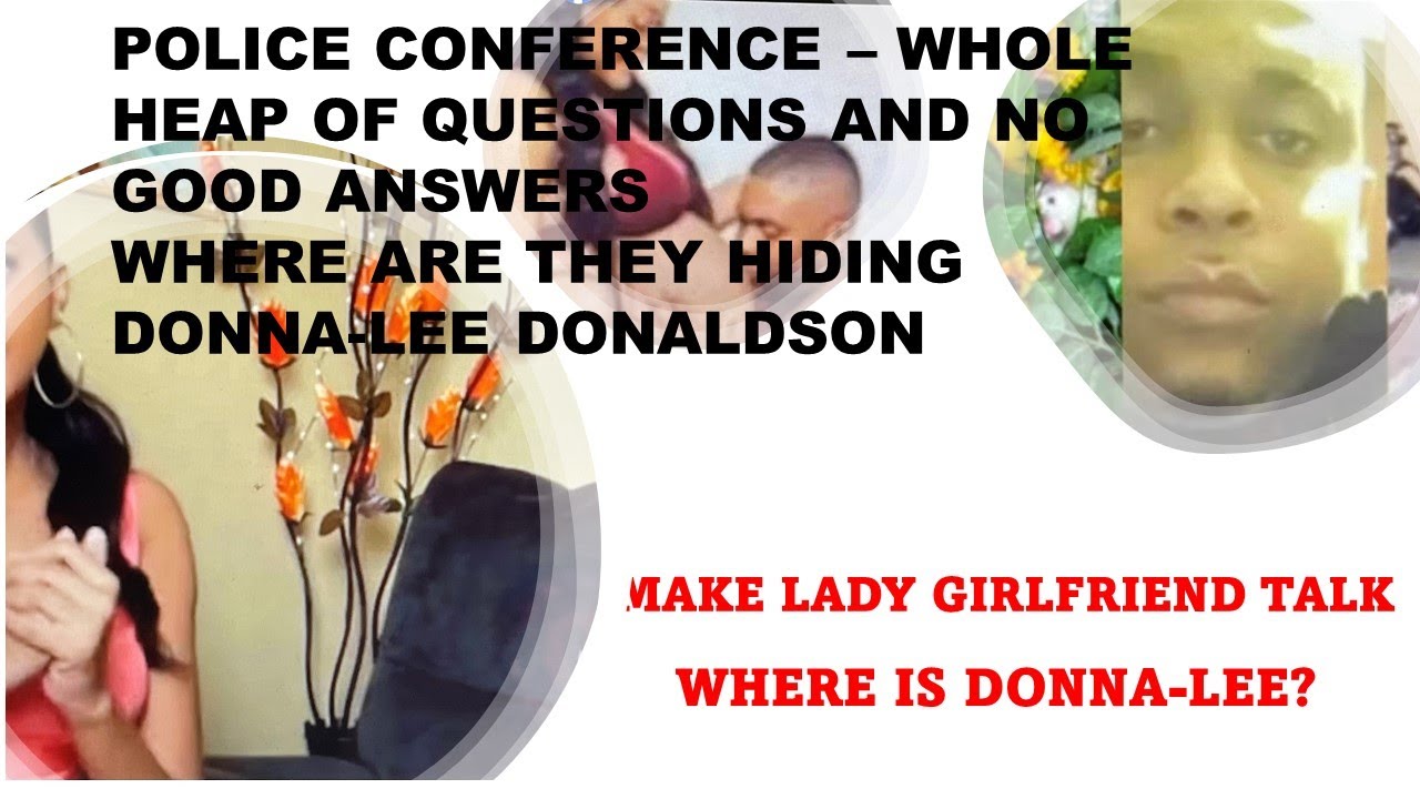 DONNA-LEE DONALDSON JCF BIG PRESS CONFERENCE AND NO LEADS#JamaicanNews ...