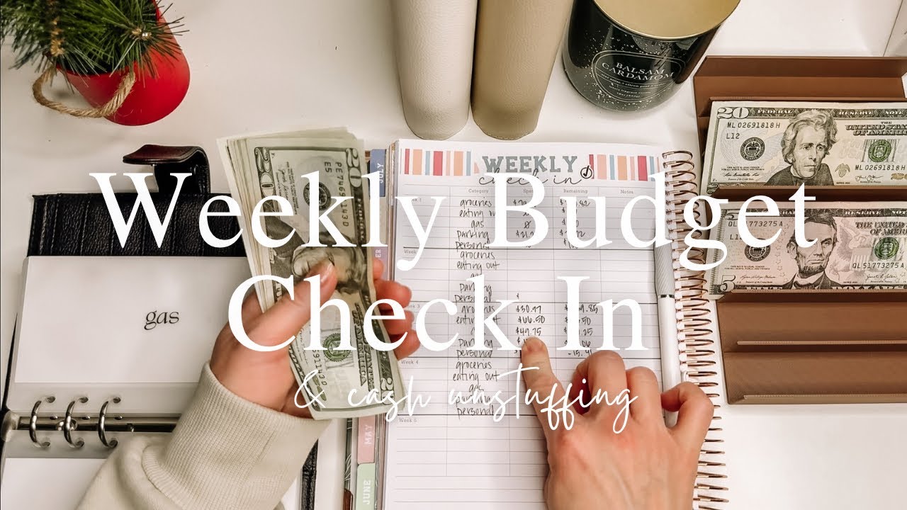 Weekly Budget Check In | Cash Envelope Unstuffing | Nov Wk 2 & 3 - YouTube