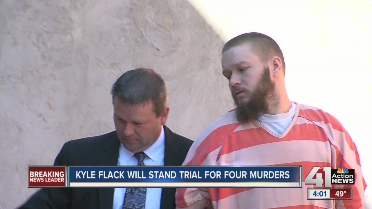 Kyle Flack to stand trial for four murders - YouTube