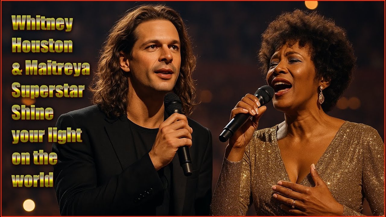 🎶🌍 WHITNEY HOUSTON & MAITREYA SUPERSTAR - Shine Your Light on the World ...