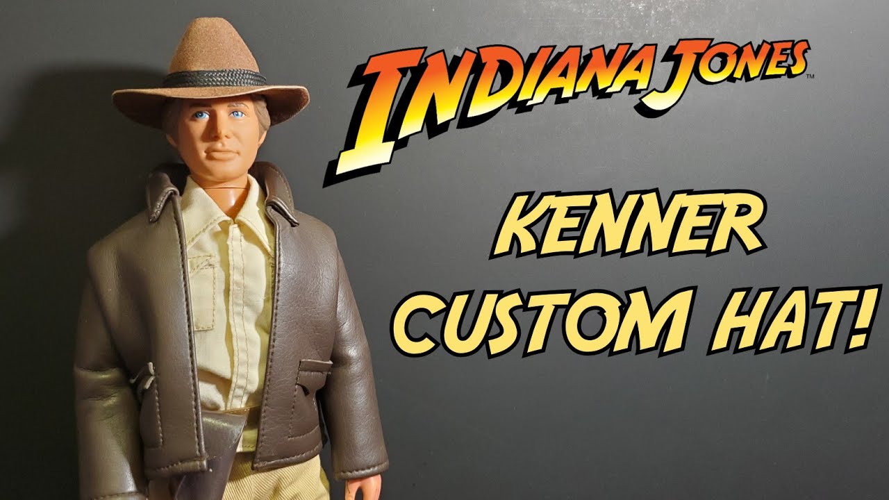 Kenner 12 Inch Indiana Jones Doll Custom Hat Tutorial! - YouTube