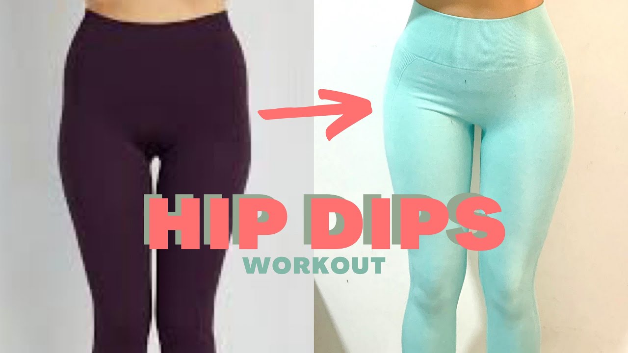 Wider, Curvier Hips (HIP DIPS WORKOUT) // Booty resistance band at home ...