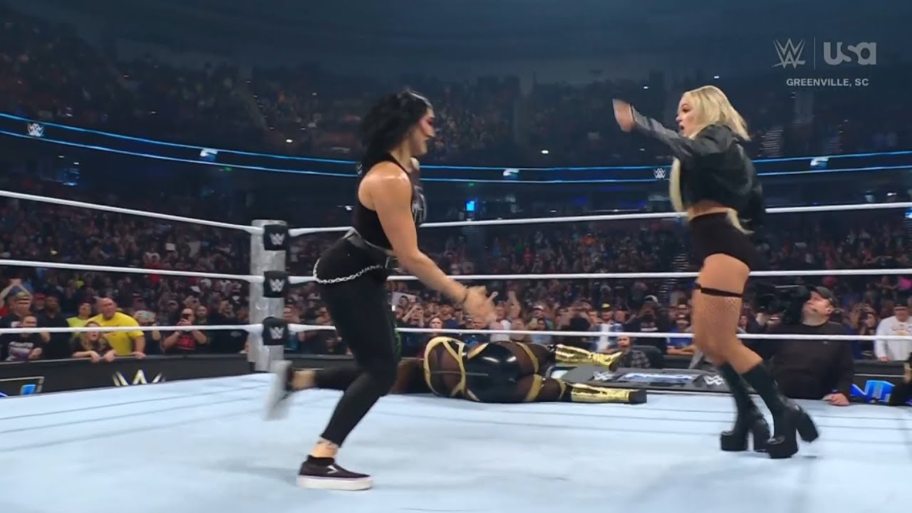 Rhea Ripley attacks Liv Morgan | WWE SmackDown 10/11/2024 - YouTube