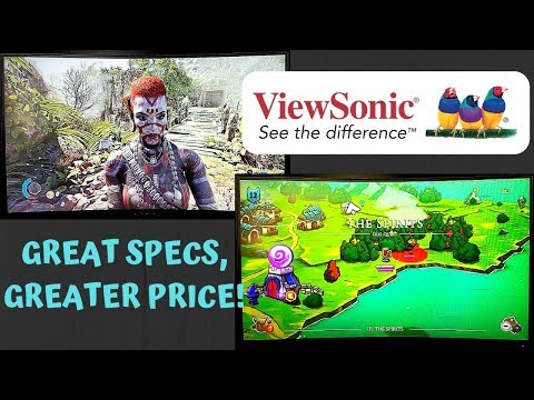 Greatest Budget Gaming Monitor? - Review of Viewsonic VX2758-C-mh 2019
