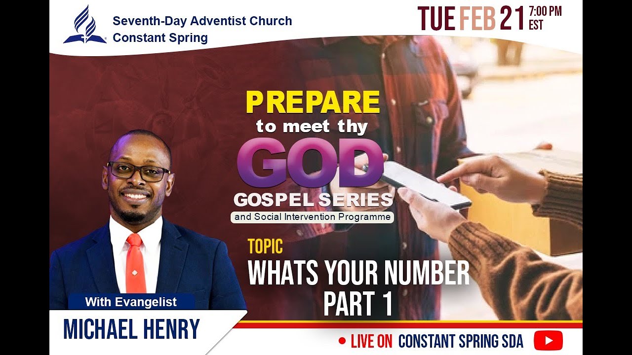Prepare To Meet Thy God Gospel Series || What's Your Number || Constant ...