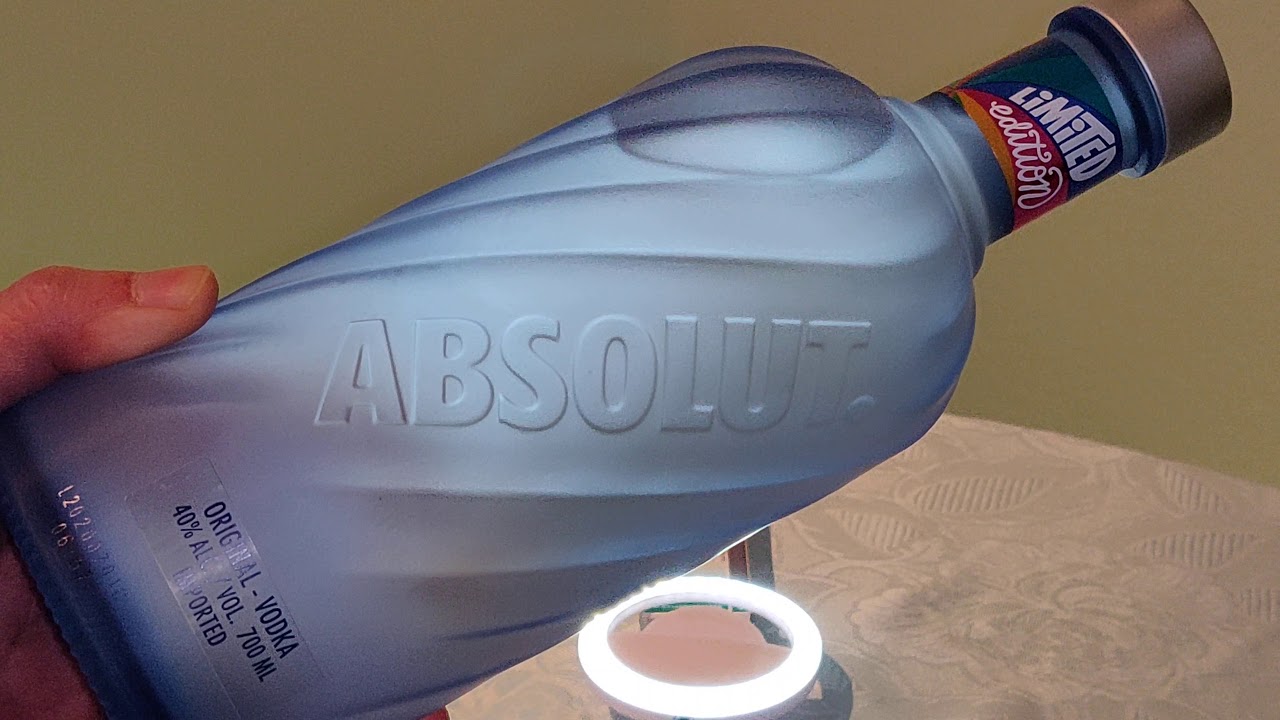 Vodka ABSOLUT azul LIMITED EDITION 2020 - YouTube