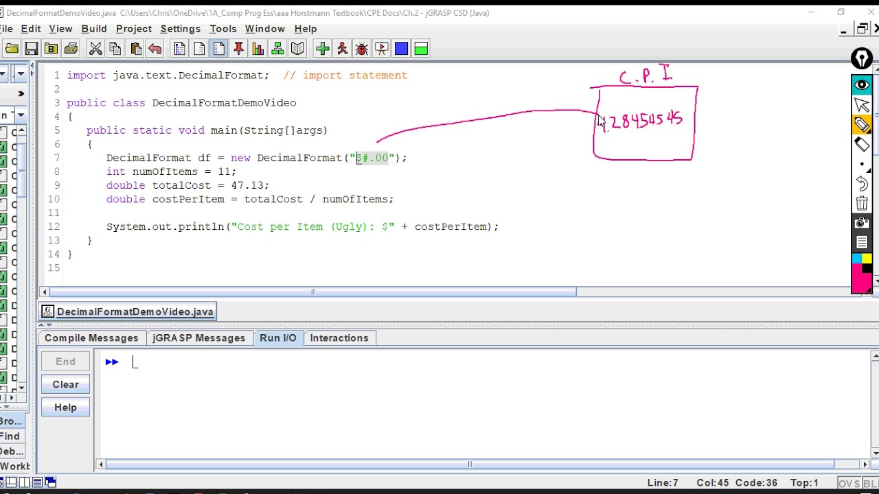 The DecimalFormat Class In Java YouTube
