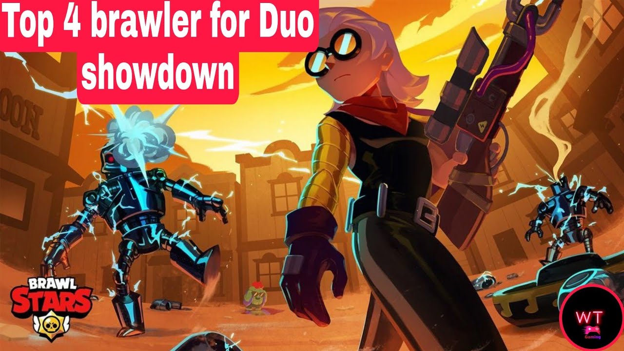 Top 4 brawler in brawlstar for duo showdown | Duo gameplay #brawlstar # ...