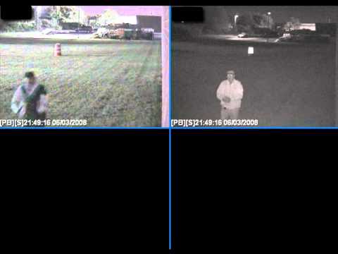 Intensifier Camera vs IR Camera - YouTube