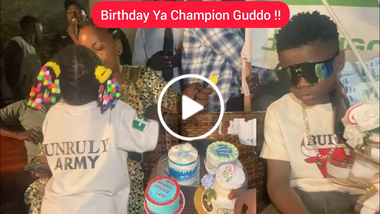 BITABUSSE Ku Birthday Party Ya Champion Guddo !! Labayo Alien Skin ...