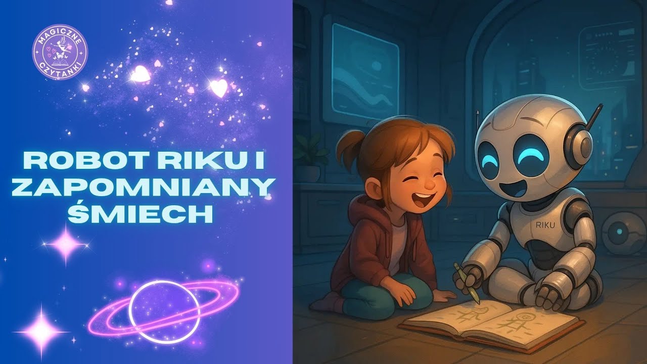 Robot Riku i zapomniany śmiech - bajka futurystyczna o uczuciach i ...