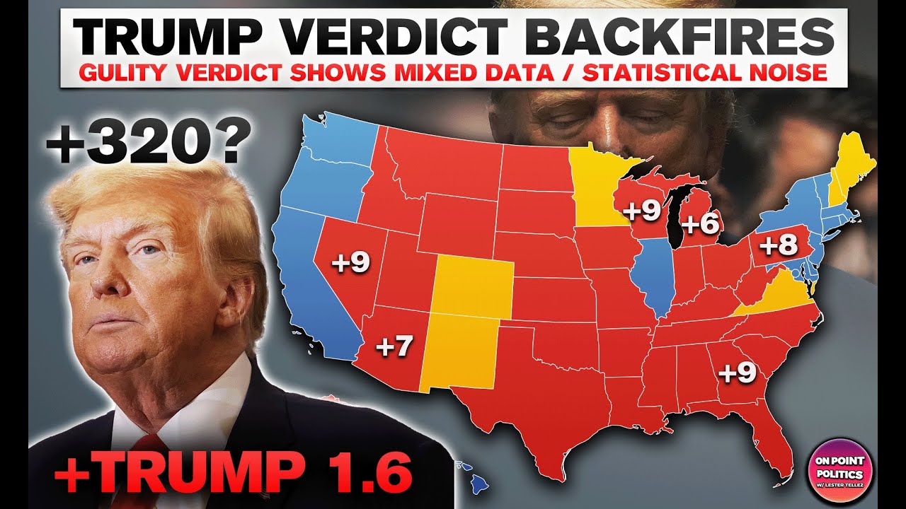 Trump Verdict BACKFIRES On Democrats and Biden...NEW PROJECTION Shows ...
