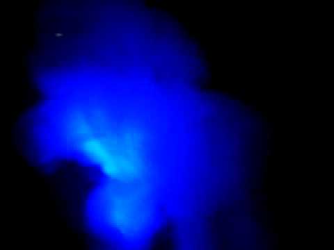 Shisha smoke and some blue light = realy nice effect - YouTube
