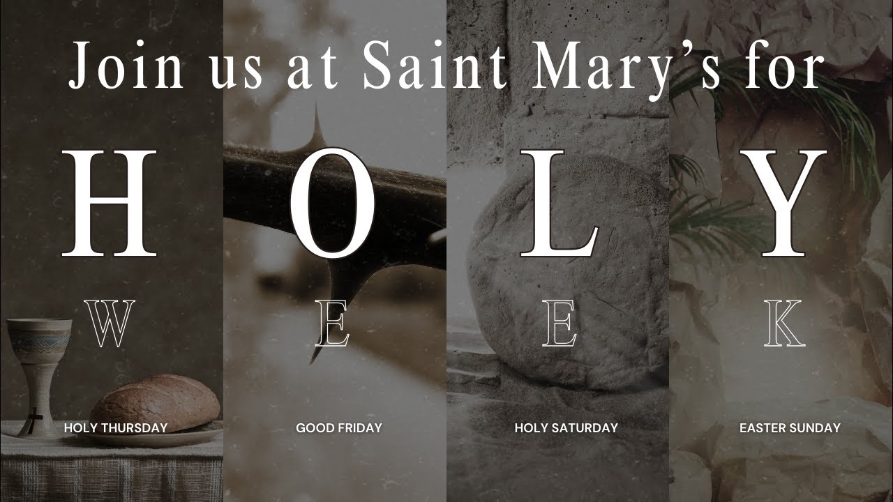 2025 Holy Week Invitation - YouTube
