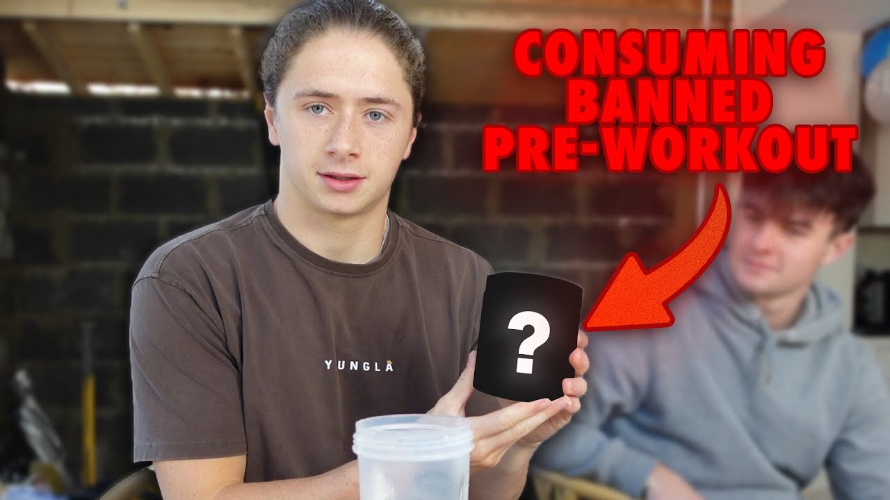 TAKING BANNED PRE-WORKOUT | Bench PR's & Bulking Meals - YouTube