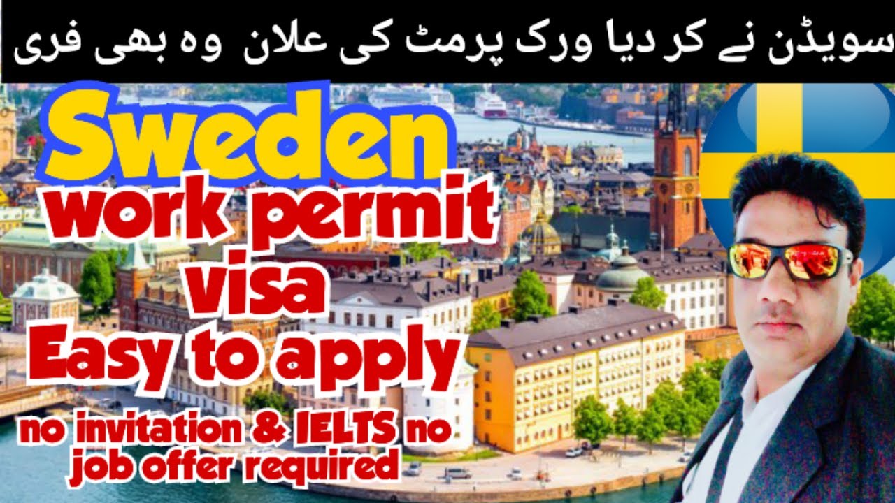 Sweden work permit visa |Sweden job seeker visa 2023|easy moving to ...