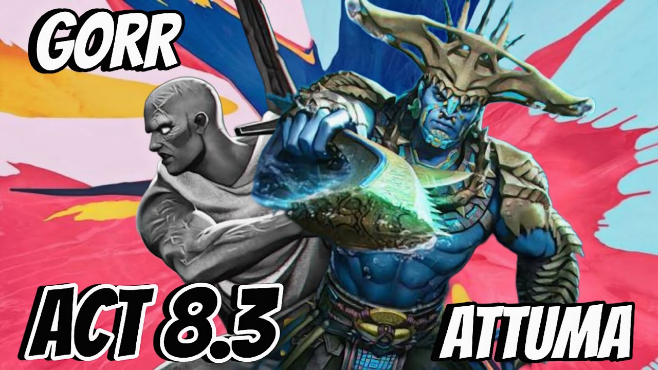 Act 8.3 Boss Gorr and Attuma completely destroyed MCOC - YouTube