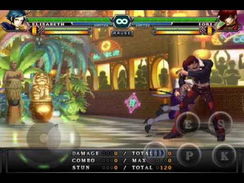 Kof i 2012 ELIZABETH COMBO KILLER paso a paso - YouTube