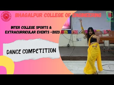 Inter College Sports & Extracurricular Events 2023|| Dance Competition ...