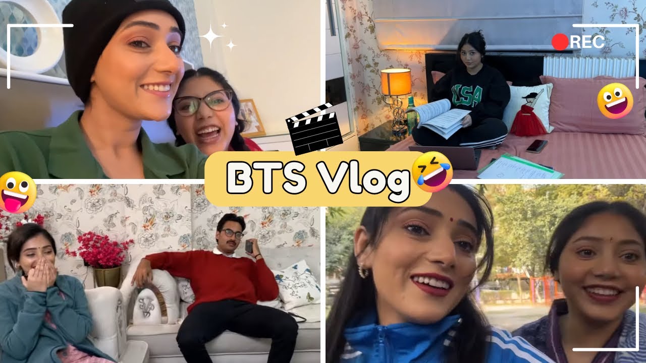 BTS Vlog | Shoot per Unlimited Fun | Paayal Vlogs - YouTube