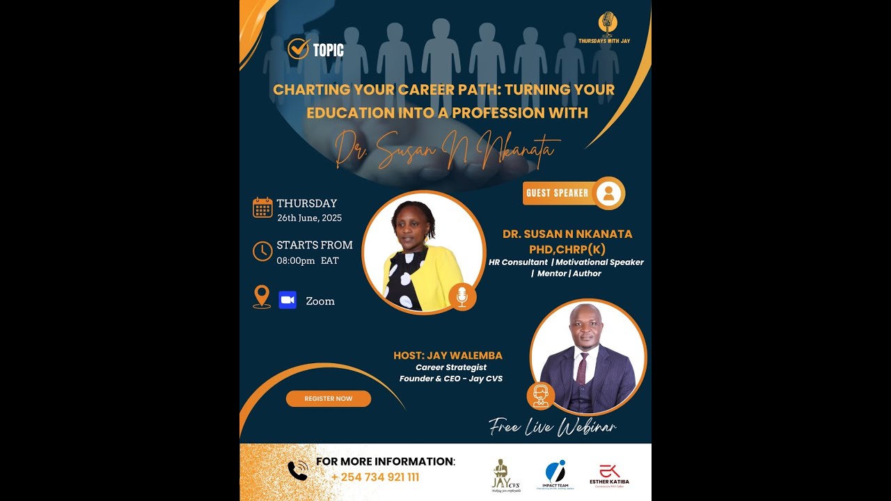 Charting Your Career Path Turning Your Education into a Profession - YouTube