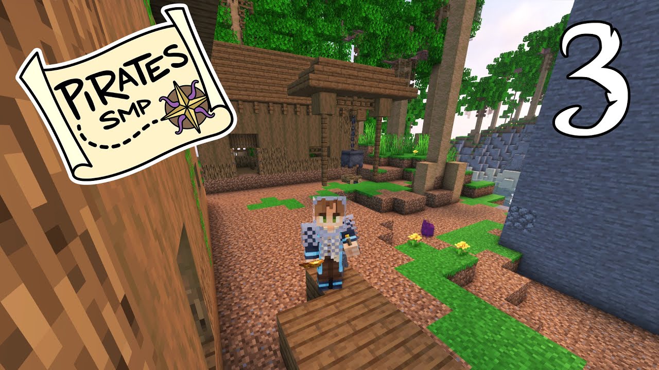 Pirates SMP Day 3 - The Disaster of Cruppy - YouTube