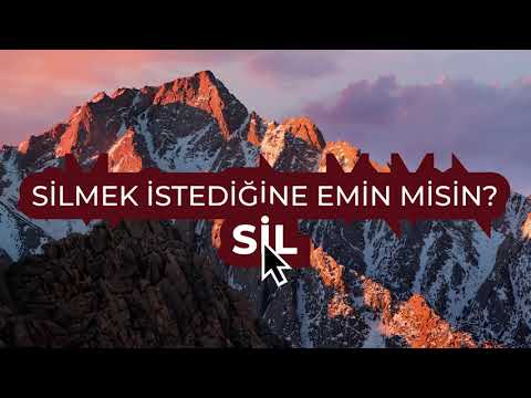 Fotoğraf Silme (Animasyon)