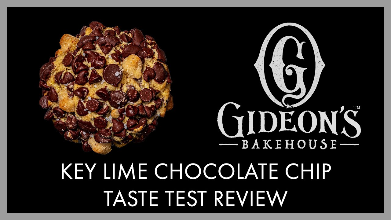 Gideon's Bakehouse Limited Edition Cookie TASTE TEST: Key Lime ...