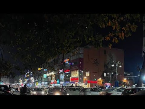 3B2 Market (Sector 60) Night View #3b2 #mohali #chandigarh #nightview # ...