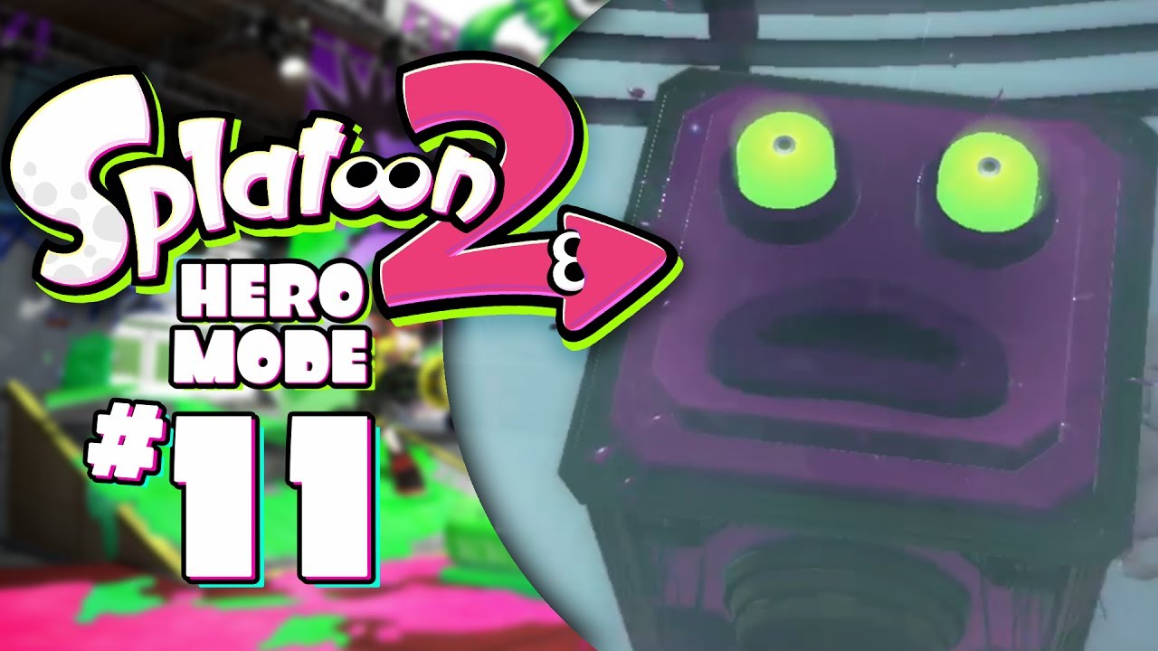 Splatoon 2 Hero Mode - Part 11 - Octostomp Boss - YouTube