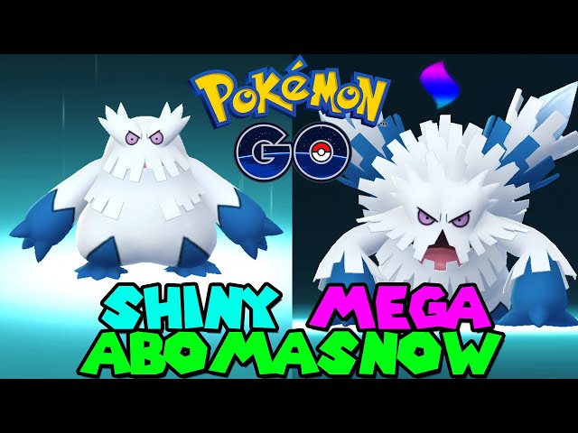 Abomasnow Mega Evolution