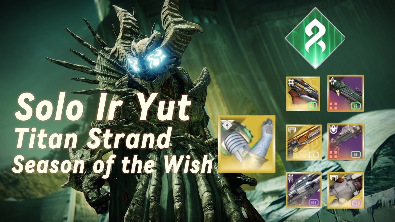 DESTINY 2 SOLO IR YUT 2 PHASE ON TITAN / SEASON OF THE WISH - YouTube