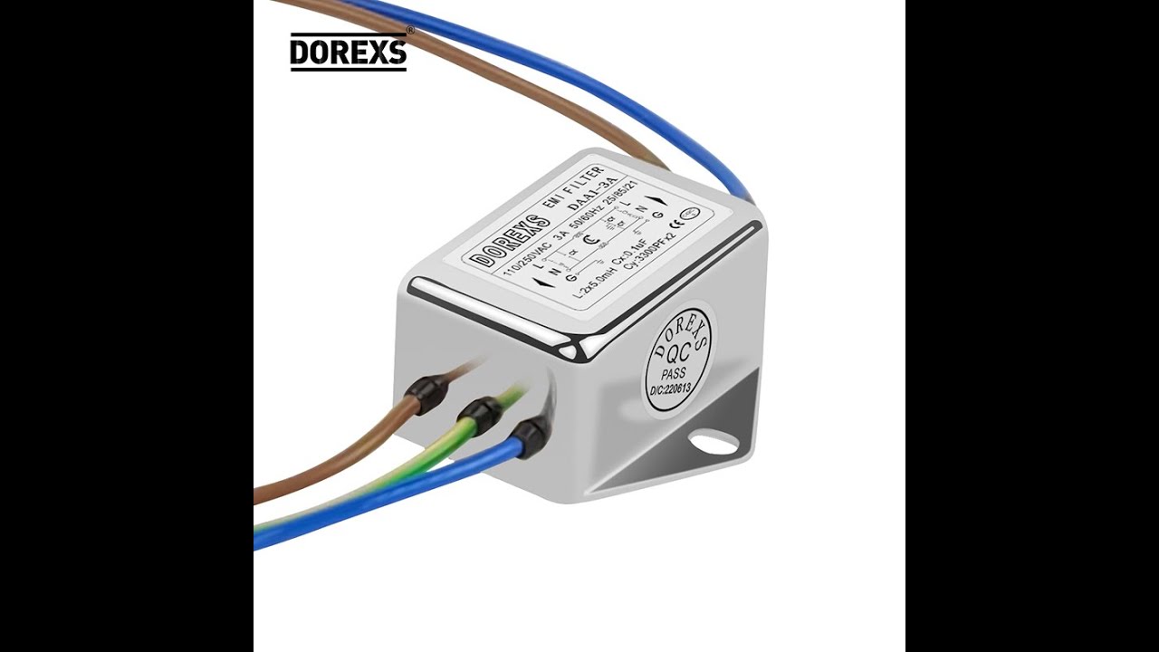DAA1 Power Line EMI Filter - YouTube