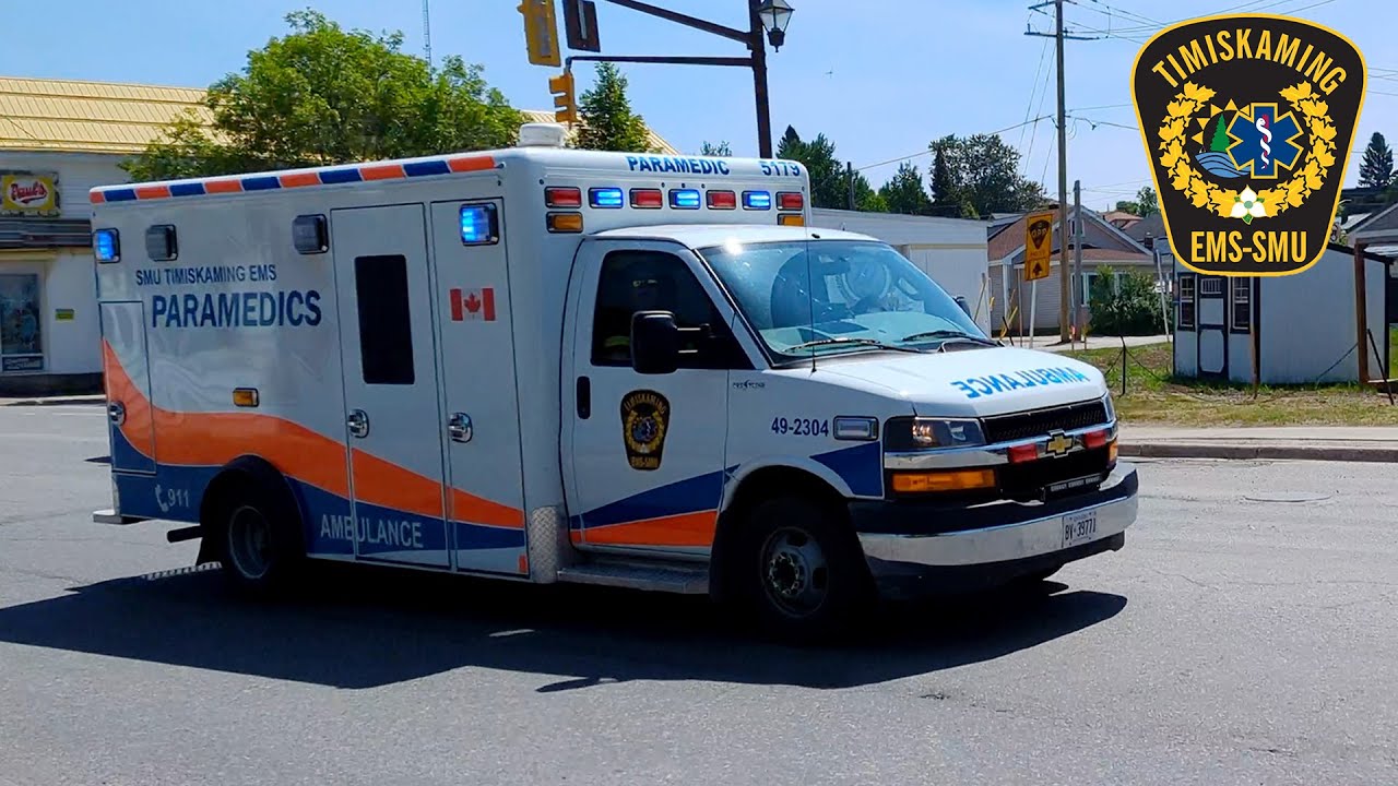 Timiskaming EMS - 5179 Responding - YouTube