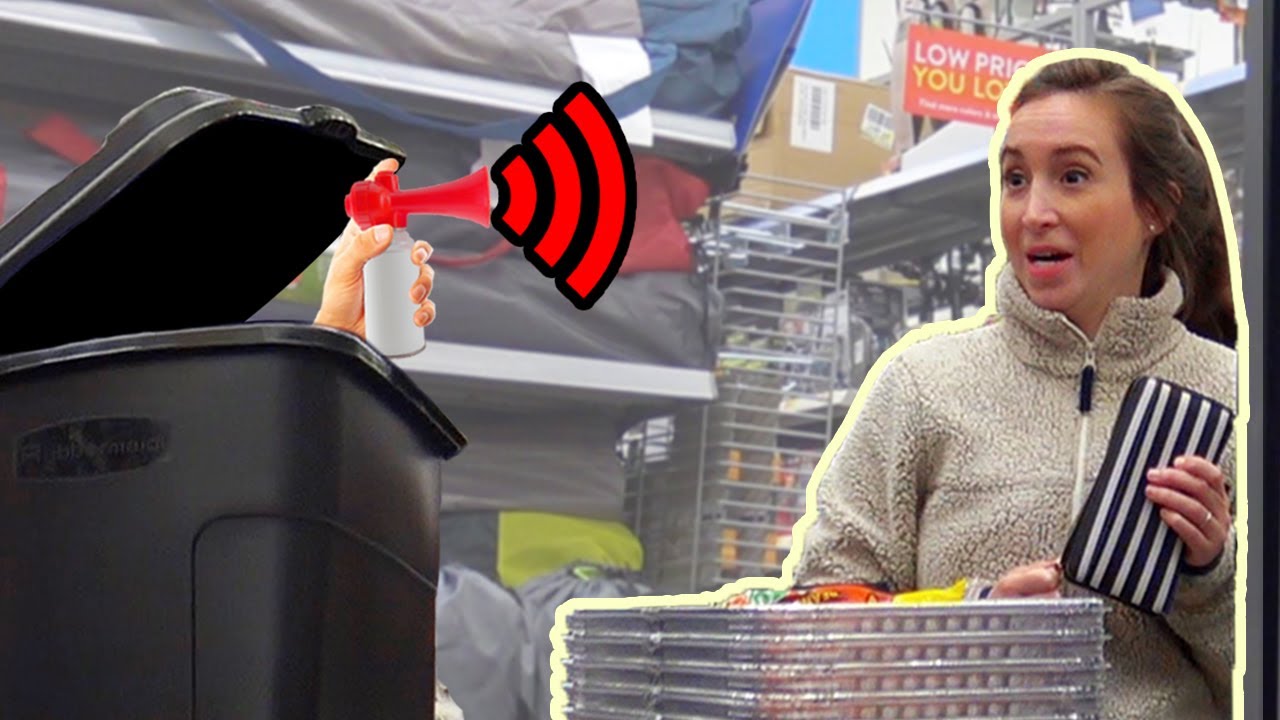 Air Horn Can Prank - YouTube