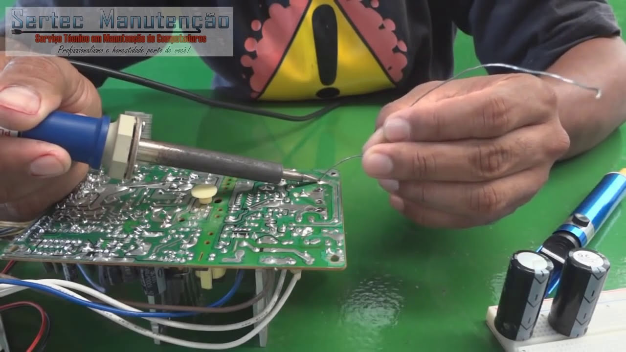 COMO SOLDAR COMPONENTES ELETRÔNICOS - ⚡SÉRIE ELETRÔNICA BÁSICA - YouTube