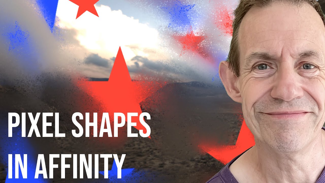 Affinity Photo : Add Shapes As Pixels Workaround How To Tutorial - YouTube